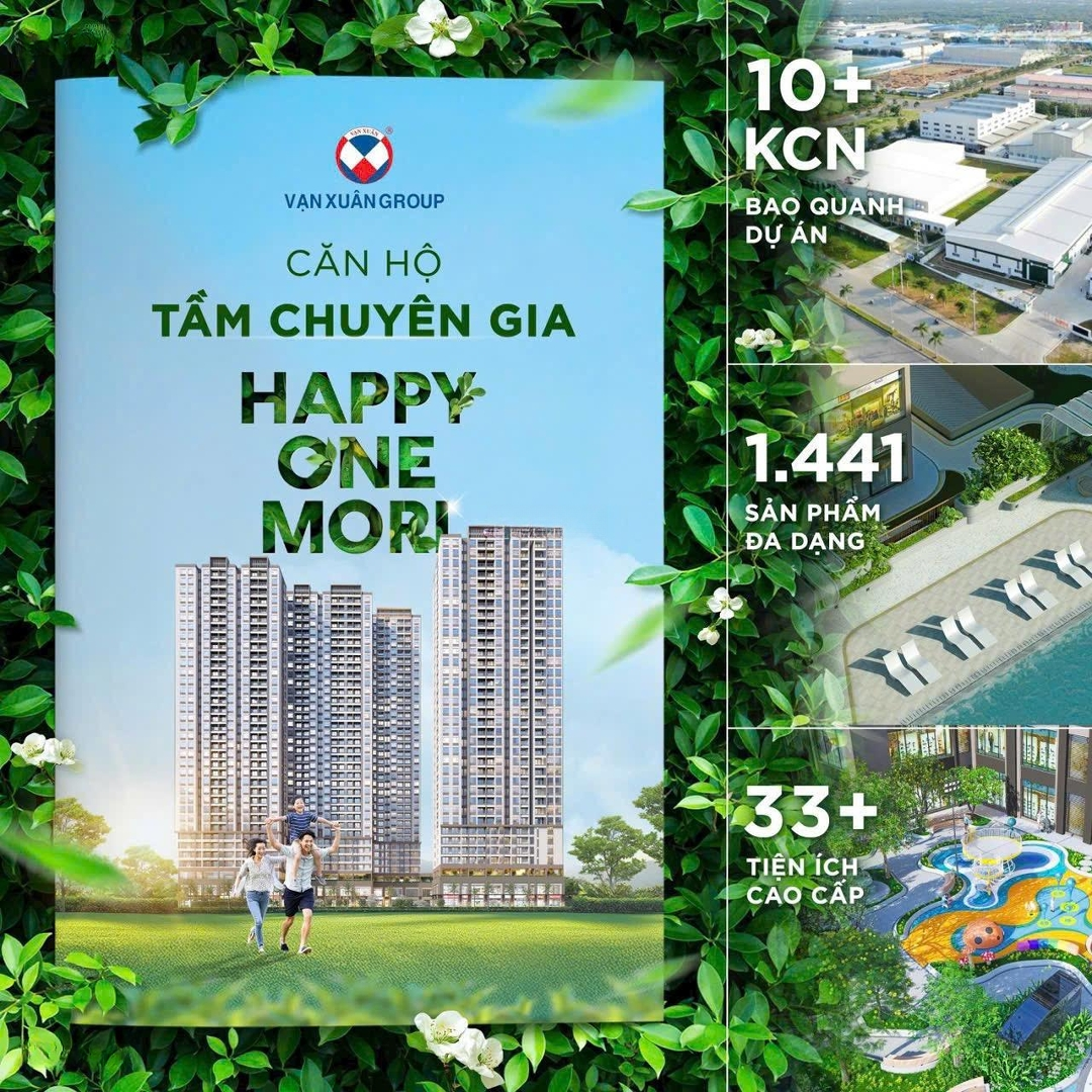 2tỷ có 1pn - happy one mori tp. hcm gần aeon mall, view sân golf, booking 30tr nhận ưu đãi đặc ...