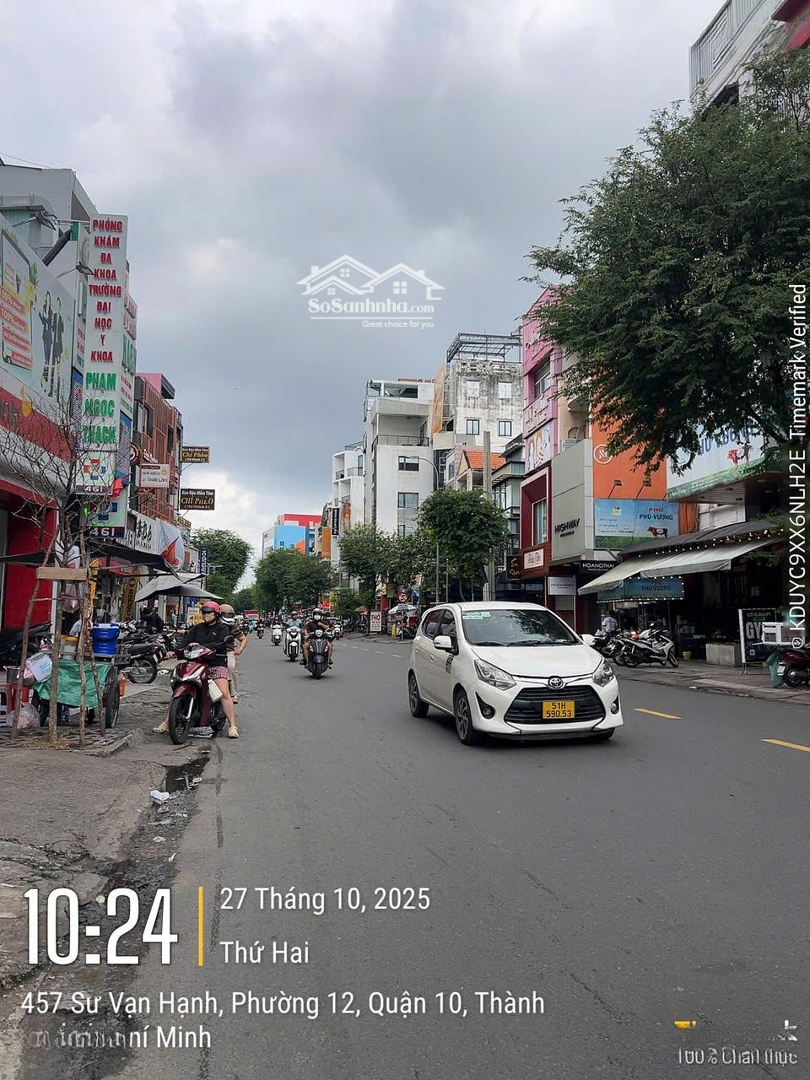 bán nhà mặt tiền sư vạn hạnh , p12, q10 (6 x 24) diện tích 144m 4 tầng giá 56,3 tỷ - Bán nhà mặt ...