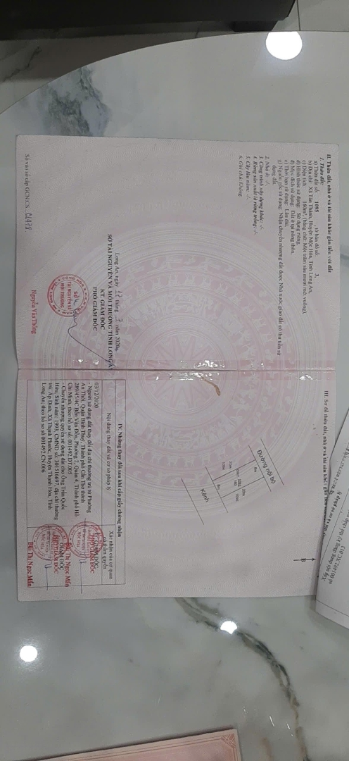 bán đất tại xã tân thành, mộc hóa, long an, 1,28 tỷ, 160 m2, pháp lý ...