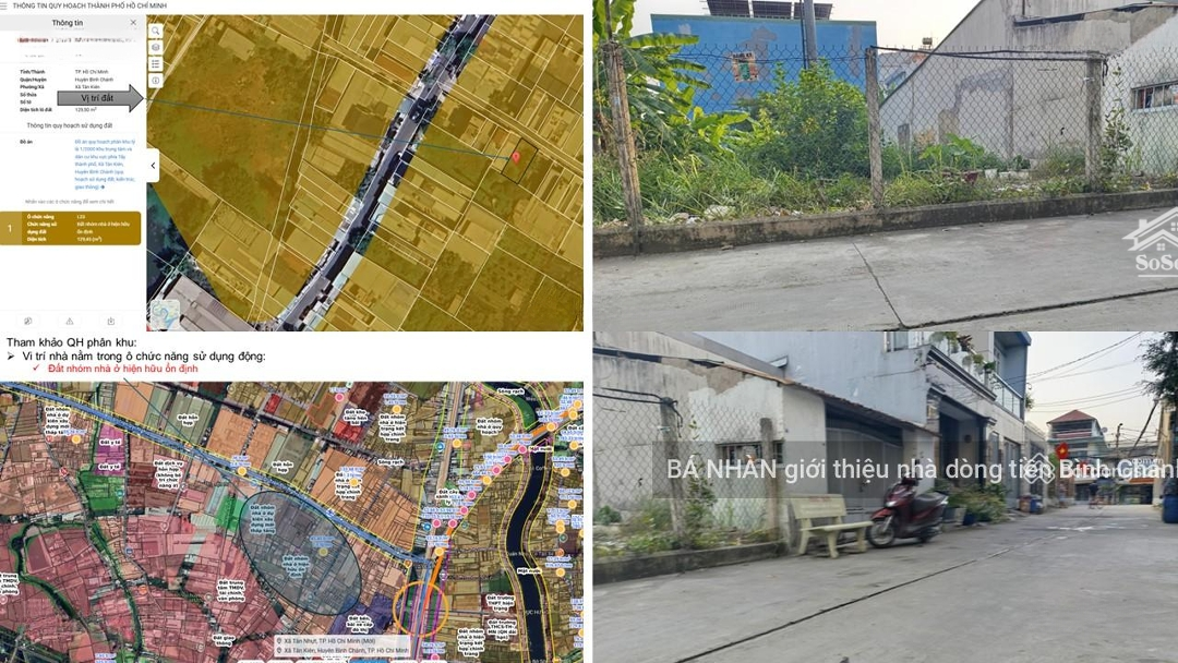 mua 1 được 2 lô đất ngang 8m 130m2 trần đại nghĩa ranh bình tân - ô tô ...